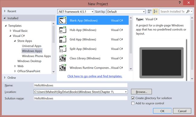 Building Your First Windows Store App